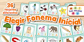 Juego de memoria de las vocales