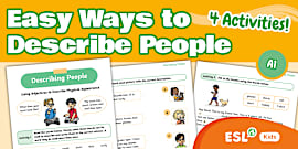 Reading Comprehension Physical Descriptions - Twinkl