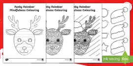 Simple Reindeer Craft: Split Pin Reindeer (teacher made)