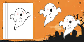Halloween Ghost Bunting Activity | Halloween Decorations