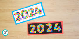 * NEW * 2024 New Year Crown | New Year Crafts - Twinkl
