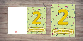 2nd Birthday Party Pack (teacher made)