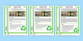 Eco and Recycling Display Posters - Eco School, Eco, Recycle
