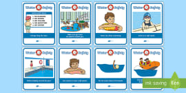 👉 Water Safety Display Posters (teacher made)