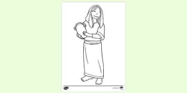 FREE! - Mary Magdalene Colouring Sheet | Colouring Sheets