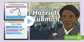 Harriet Tubman Quiz (Teacher-Made)