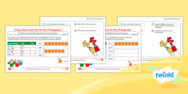 👉 Year 2 Drawing Block Diagrams Maths Activity Sheets