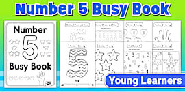 Number 7 Busy Book
