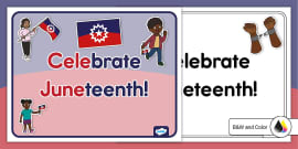 Juneteenth 3-2-1 Writing Activity (teacher made) - Twinkl
