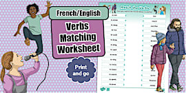 Adjectives Worksheet French