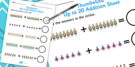 Thumbelina Wordsearch (teacher made)