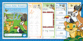 Grade 3 English Cursive Letter Formation Workbook - Oo (CAPS)