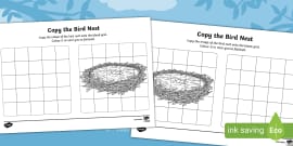 Design a Bird Nest Worksheet (teacher made) - Twinkl