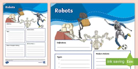 Robots Fact File - Twinkl - Computing - KS2 (Teacher-Made)