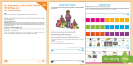 /k/ Articulation in CV Position Activity Pack