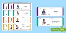 ROI People Who Help Us Display Facts Posters (teacher made)