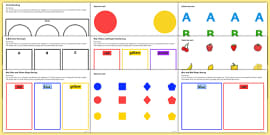 FREE! - Colour Sorting Activity for Toddlers | Pre-Early Level