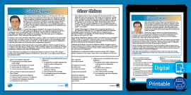 Comprensión lectora sobre César Chávez | Twinkl USA