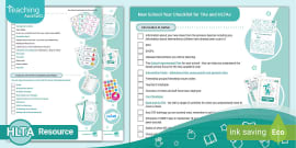 Start of a New School Year Checklist - Back to School Tips