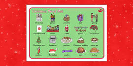* NEW * Festive Fun! Christmas Word Mat - Primary Resource
