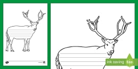 Alpaca Writing Template (teacher made) - Twinkl