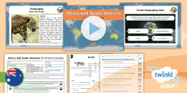 Year 4 HASS Africa and South America Lesson 1 (teacher made)