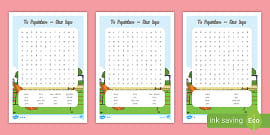 KS2 Tu B'Shevat Differentiated Word Search (teacher made)