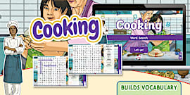 Baking Interactive Word Search