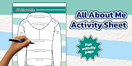 Fun All About Me Soccer Ball Worksheet | Twinkl USA