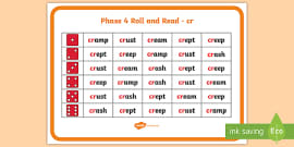 Which Sound? 'cr' and 'cl' Worksheet