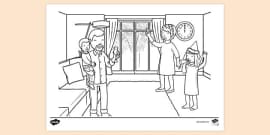 Chuseok Scenes Colouring Sheets | Twinkl Party - Twinkl