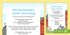 The Easter Bunny Rabbit Song | Pre-Primary (teacher made)