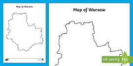 Lithuania Map Colouring Page (Teacher-Made) - Twinkl