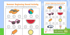 Rainbow Beginning Sounds Matching Puzzle | Twinkl - Twinkl