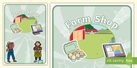 Farm Animals Display Poster (teacher made) - Twinkl