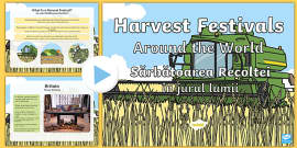 Harvest Festivals Around The World PowerPoint (Teacher-Made)