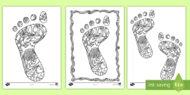 World Map Mindfulness Colouring Page,Mindfulness - Twinkl