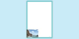 FREE! - Ocean Life Page Border (teacher made) - Twinkl