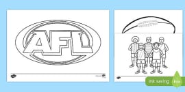 Design Your Own AFL Shirt Activity - Australian Football League