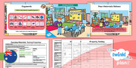 Material Properties Worksheet (teacher made)