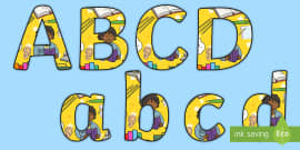 Our Learning Wall - Display Lettering (teacher made)