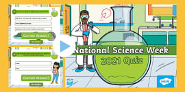 National Science Week 2021 PowerPoint (teacher made)