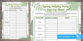 Party Time Sign (teacher made) - Twinkl