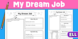When I Grow Up Worksheet / Worksheet