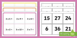 Multiplication Bingo: 2, 3, 4, 5 and 10 - Twinkl
