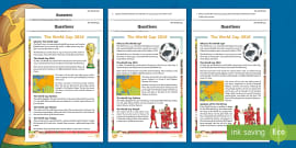 LKS2 Lionel Messi Differentiated Reading Comprehension