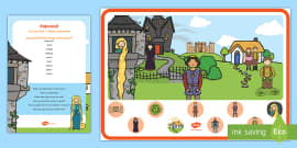 Rapunzel Story Map - (teacher made)