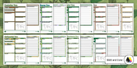 Career Research Template (teacher made) - Twinkl