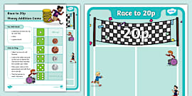 👉 Race to £1 – Money Addition Game