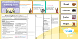 Celebrating Diwali Guided Reading Y3 Lesson Pack - Non-Fiction